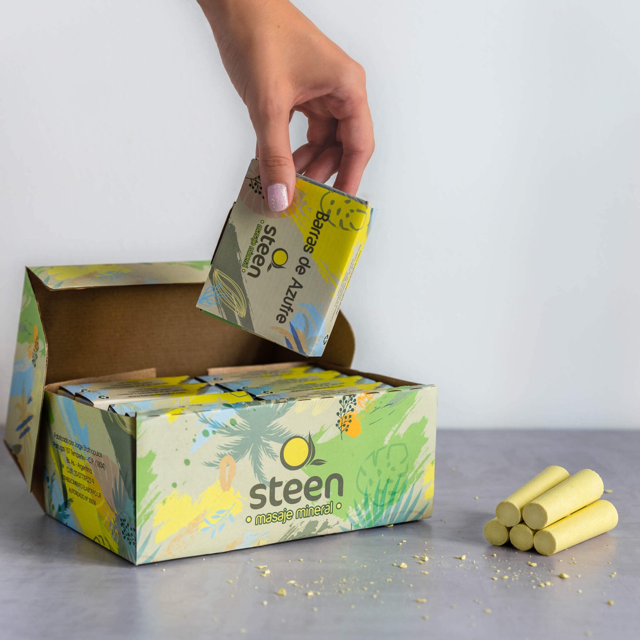 Barras de azufre – Nature Steen